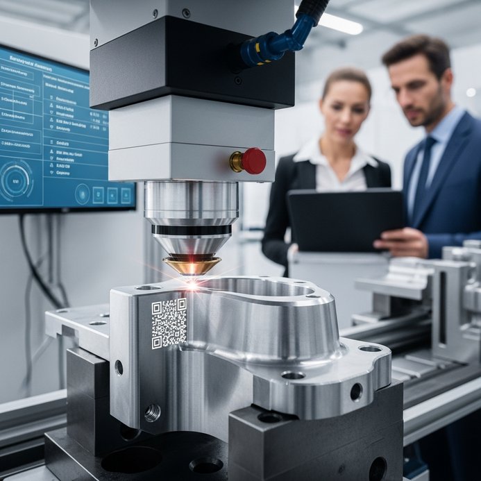 DPM: Tartós Alkatrészjelölés és Nyomon Követés Fém Felületeken